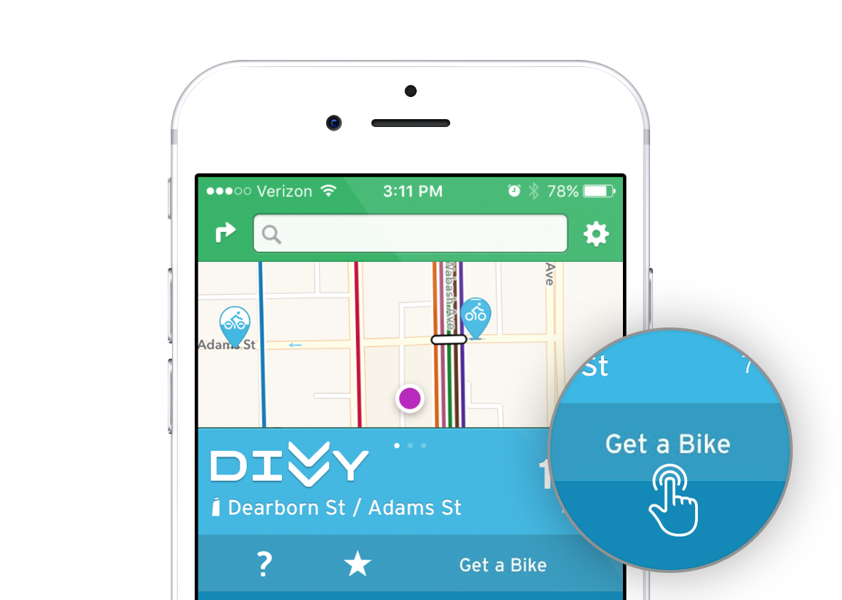 Go Mobile with Transit App | Divvy Bikes